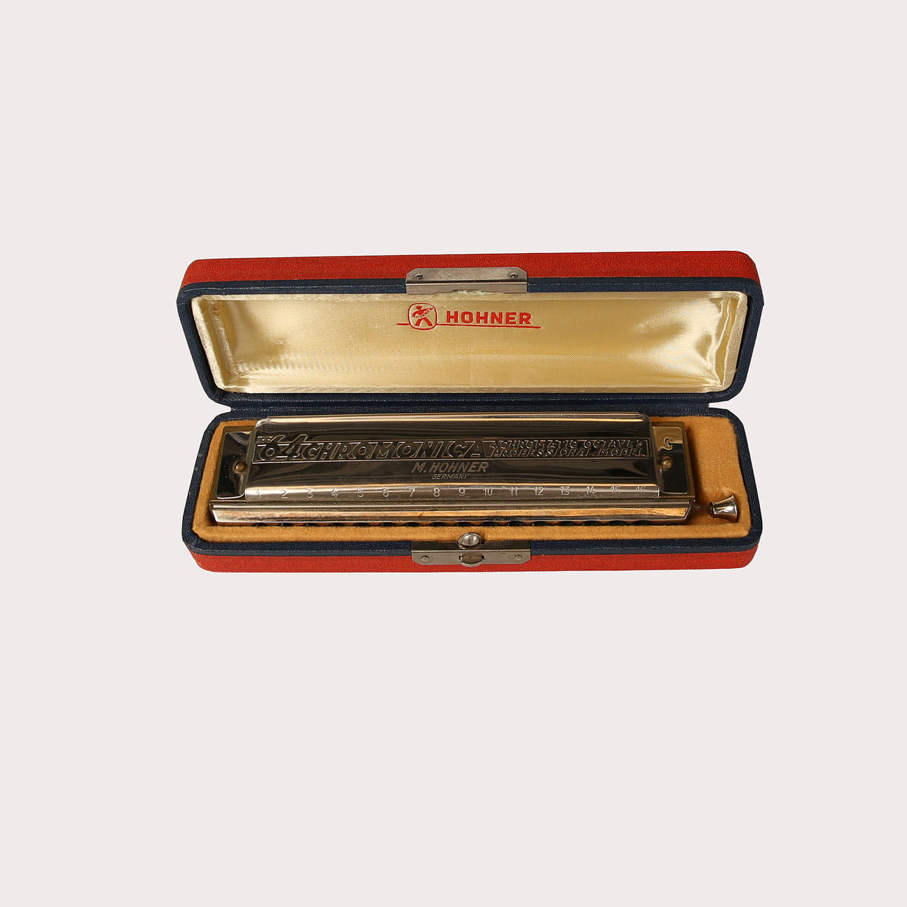 HOHNER, Harmonica, 64 chromatic octaves, professional model. Original ...