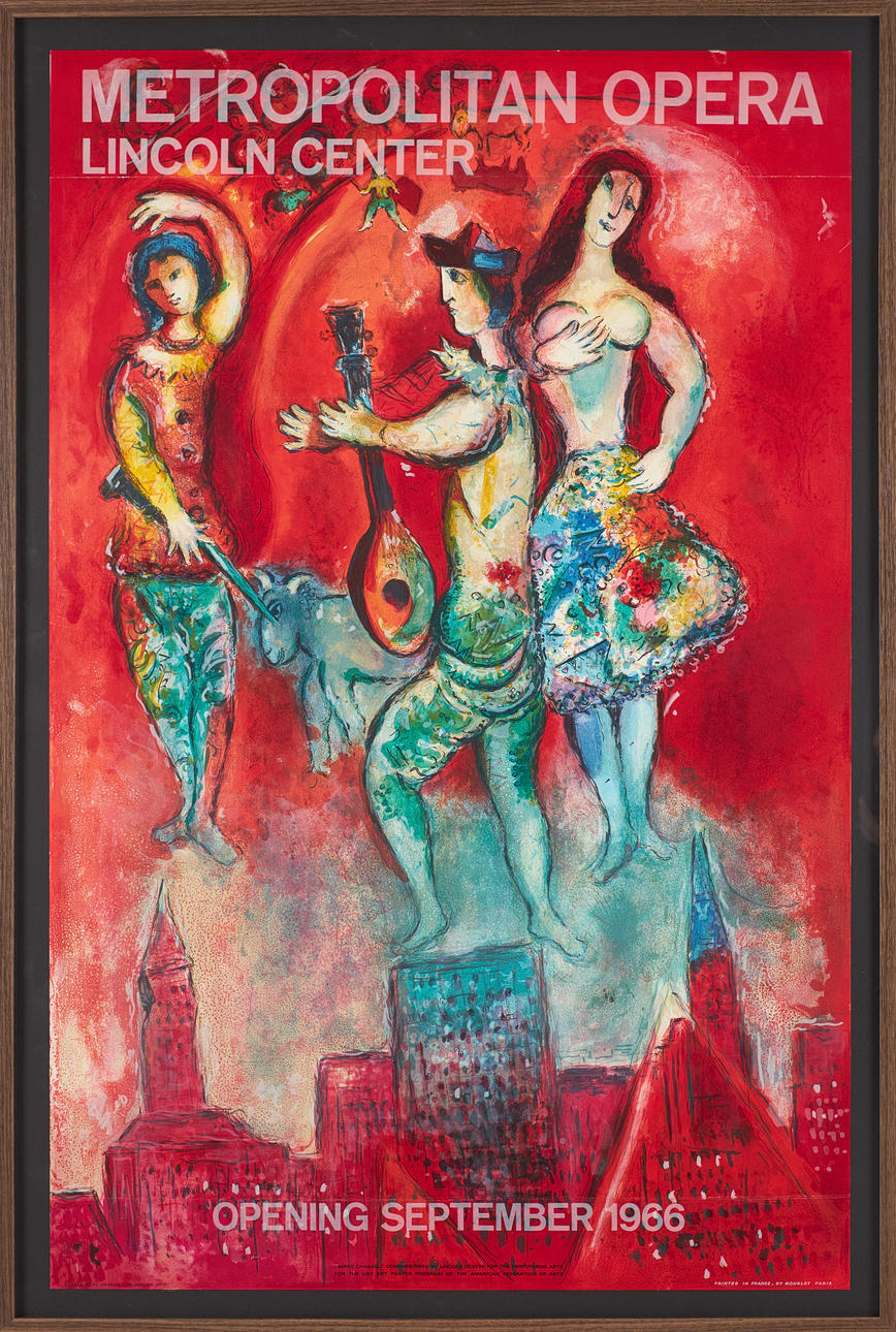 MARC CHAGALL. JÄLKEEN. ”Carmen”, näyttelytiedot, Metropolitan Opera ...