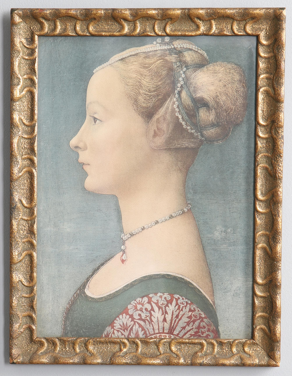 AFTER PIERO DEL POLLAIUOLO, PORTRAIT OF A YOUNG WOMAN. Art - Engravings ...