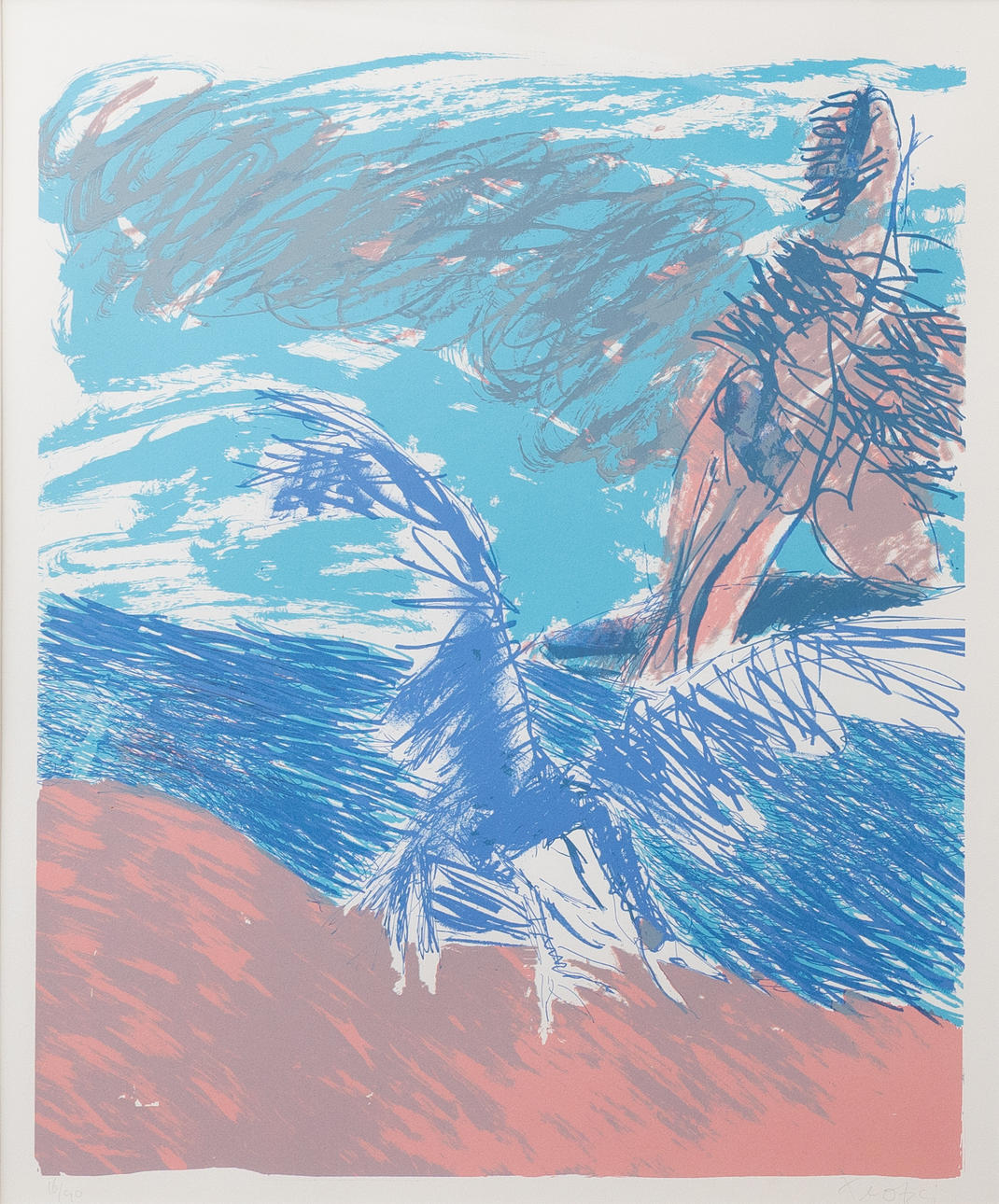 ULF TROTZIG. Composition,. lithograph no 16/19, signed. Art ...