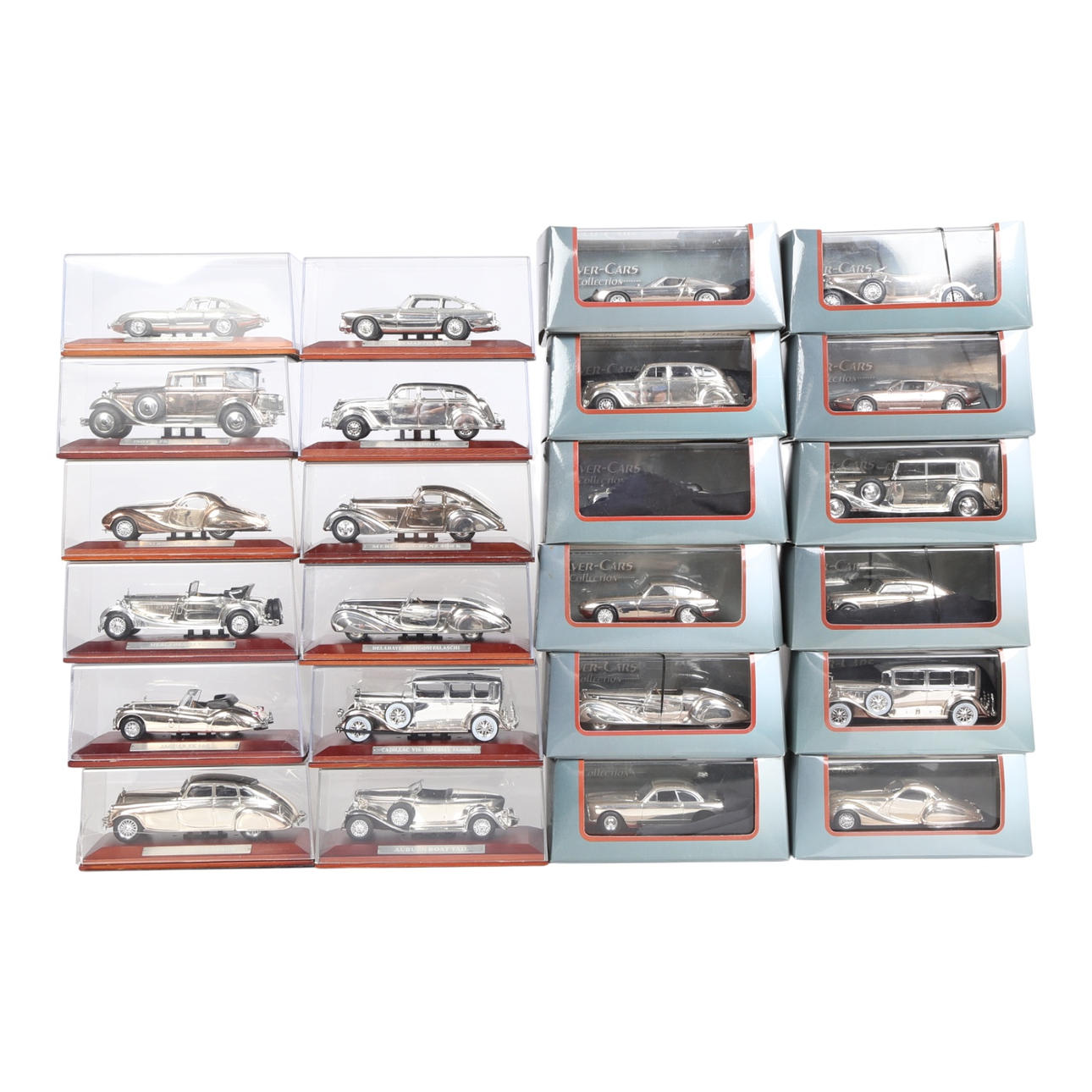 EDITION ATLAS. A collection of model cars “Silver-Cars” Collection (25 ...