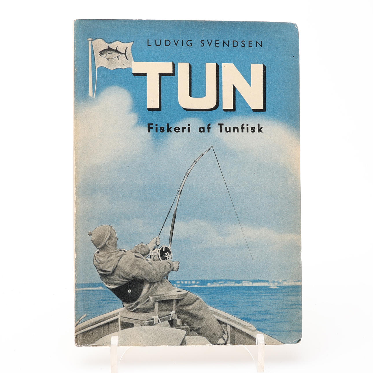 FISKE. DEN DANSKE NÖJESFISKAREN LUDVIG SVENDSEN TUN. FISKERI AF TUNFISK ...