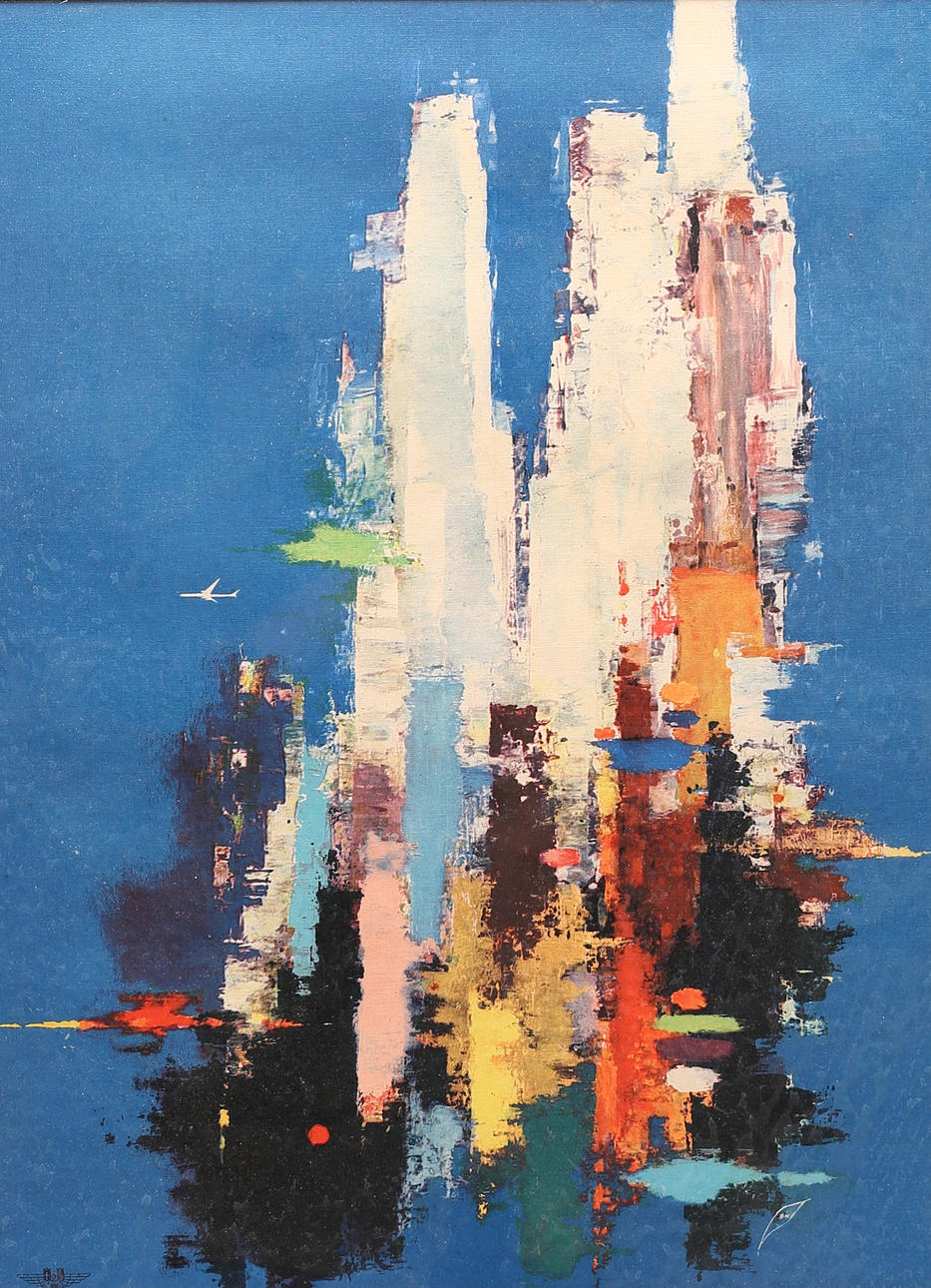 AFTER OTTO NIELSEN. poster, offset, SAS, Published by Scandinavian ...