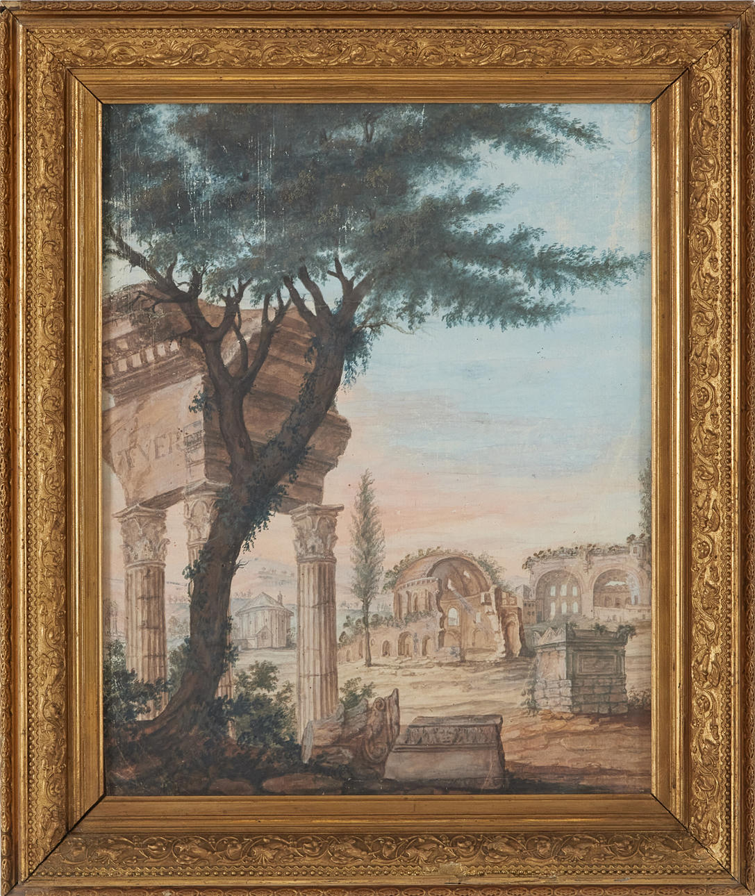 UNKNOWN ARTIST, gouache, probably Italy, 19th century. Art - Paintings ...