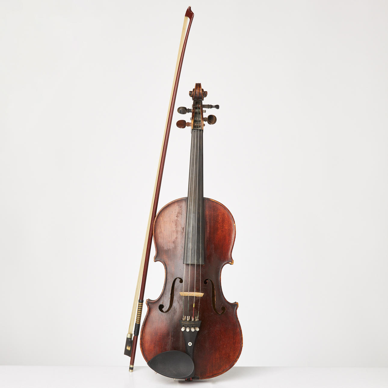 VIOLINS. Germany, early 20th century, Stradivarius copy, cover in ...