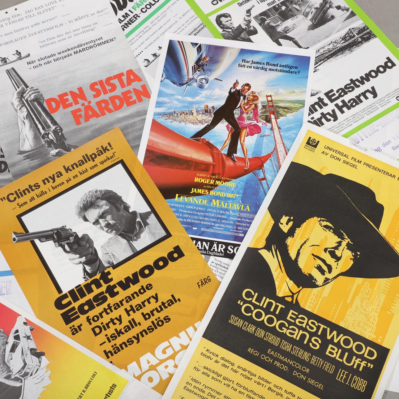 FILM POSTERS, 10 post posters, 1970s/80s. Collectables - Movie ...