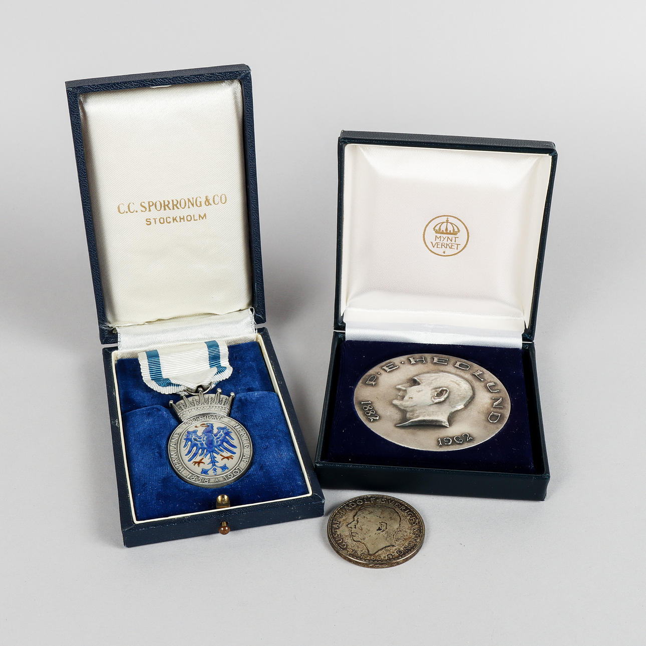 MEDALJER OCH MYNT. Silver. Mynt, Medaljer & Frimärken - Frimärken ...