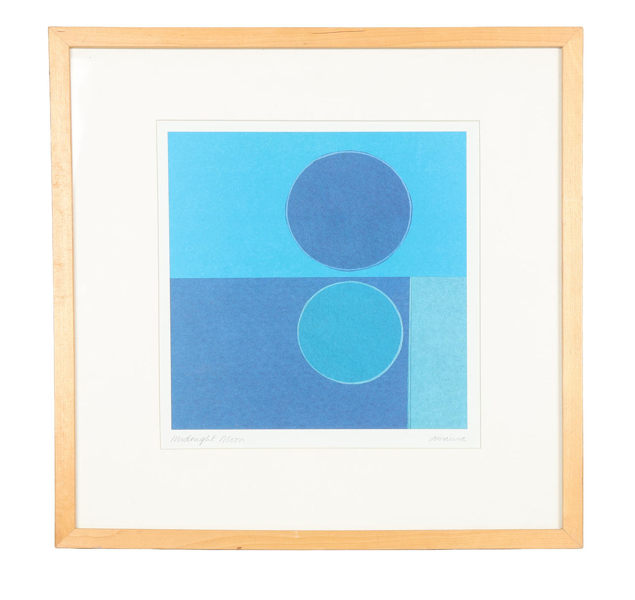 AMAINA (AUSTRALIAN, 20TH CENTURY) "MIDNIGHT MOON". Art - Paintings ...