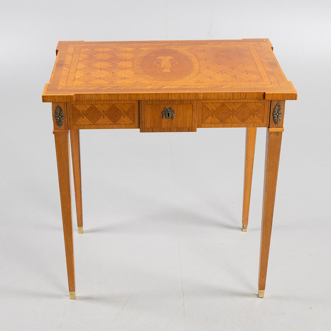 A 19th century sewing table with intarsia, Gustavian style. Furniture ...