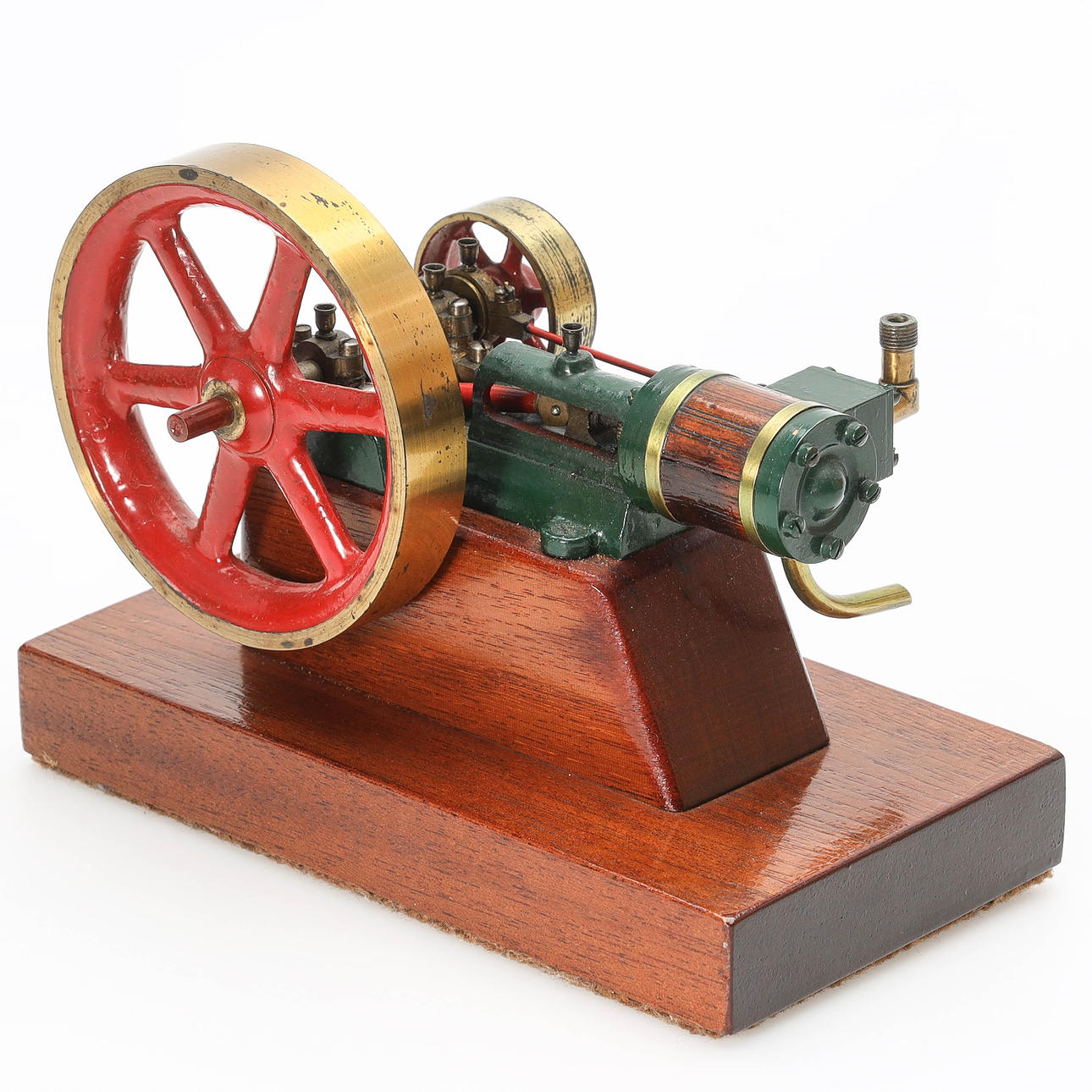 ERNST PLANCK, a steam engine, 1-cylinder engine, model NÜRNBERG ...