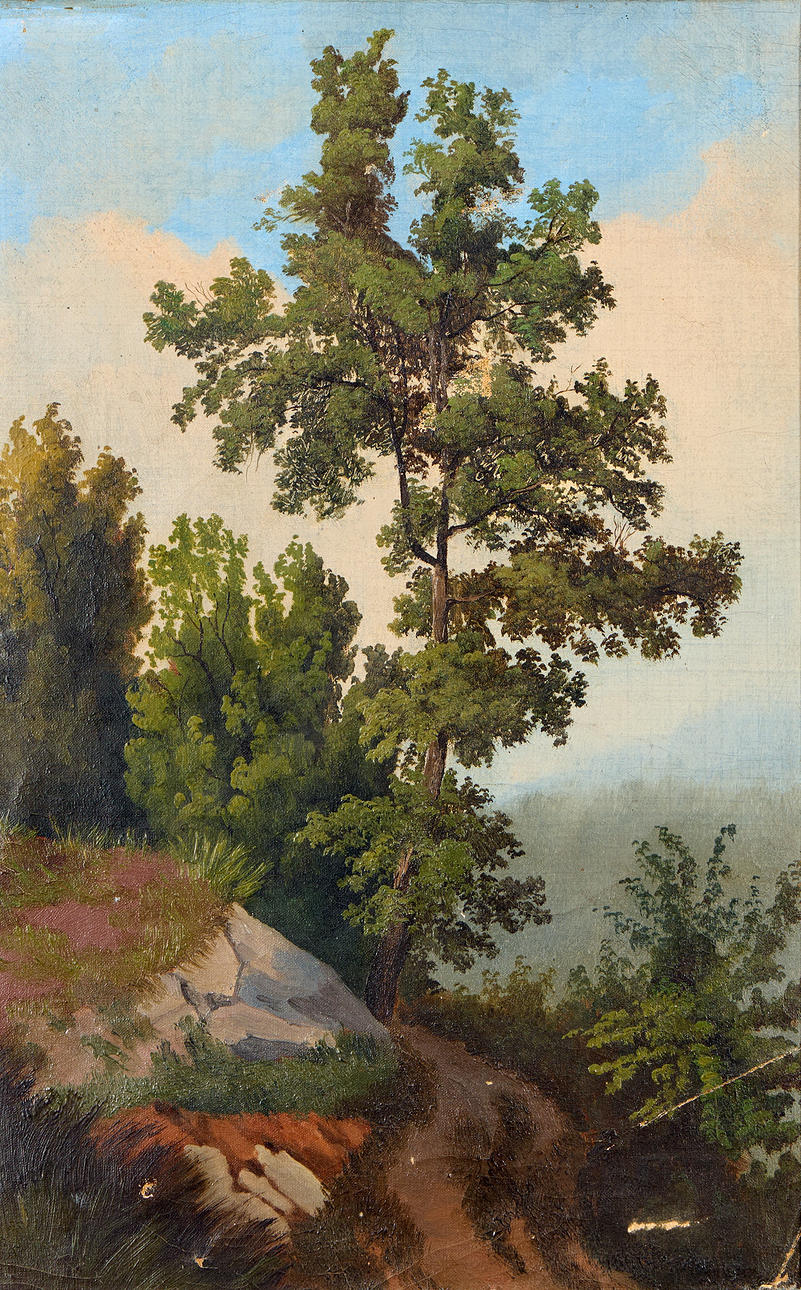 CARL JOHAN FAHLCRANTZ. TILLSKRIVEN. Landskapsvy. Konst - Måleri - Auctionet