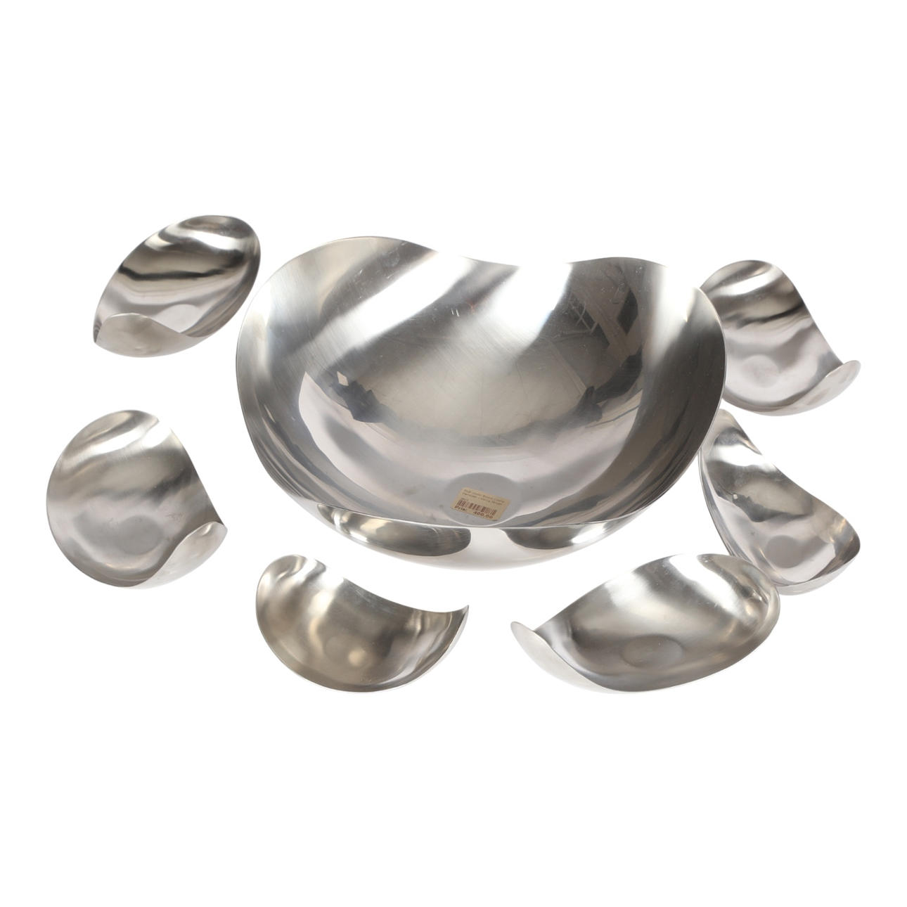 GEORG JENSEN. Seven stainless steel bowls (7). Silver & Metals - Other ...