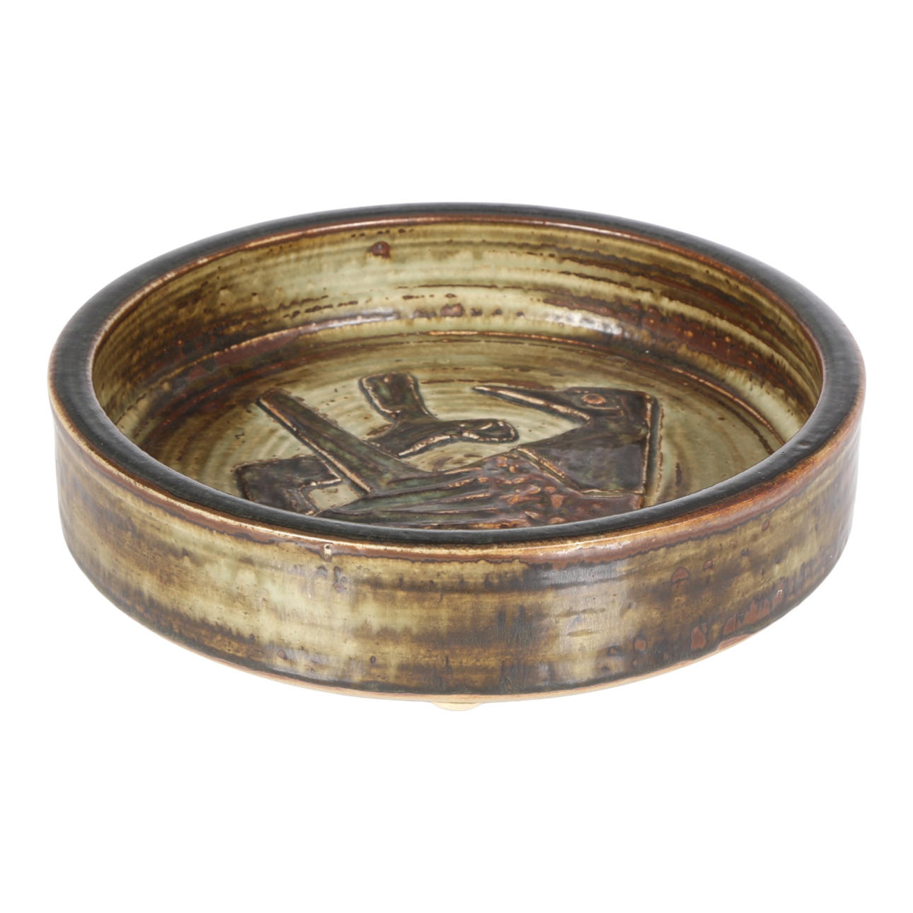 JØRGEN MOGENSEN. Royal Copenhagen. Large stoneware platter, model 21934 ...