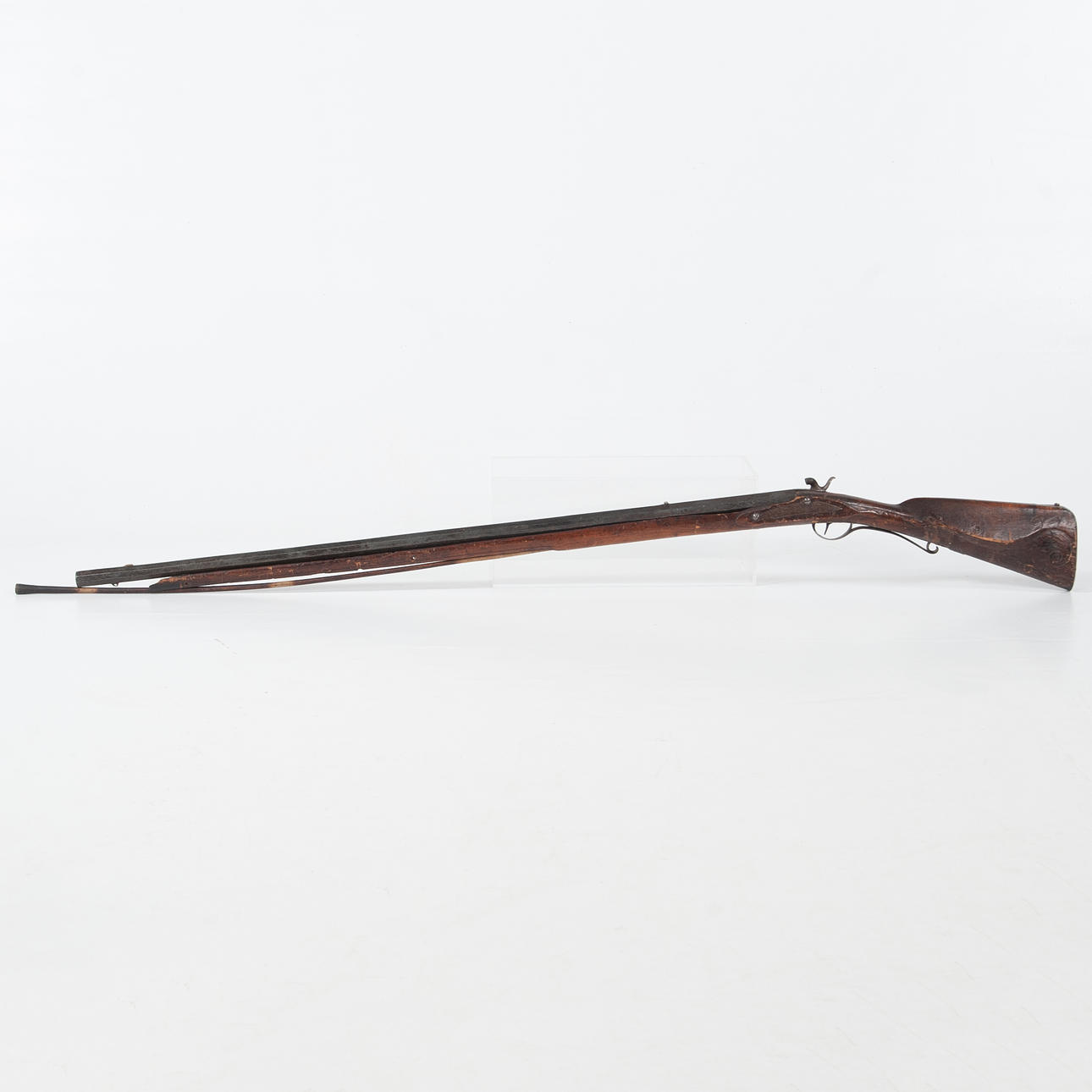 A 19th century pistol with a clasp. Weapons & Militaria - Guns & Rifles ...