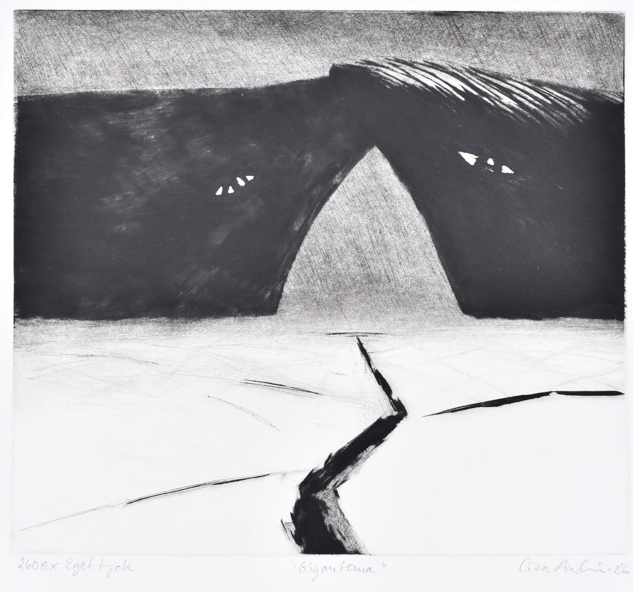 LISA ANDRÉN. Dry needle engraving and mezzotint. Art - Engravings ...