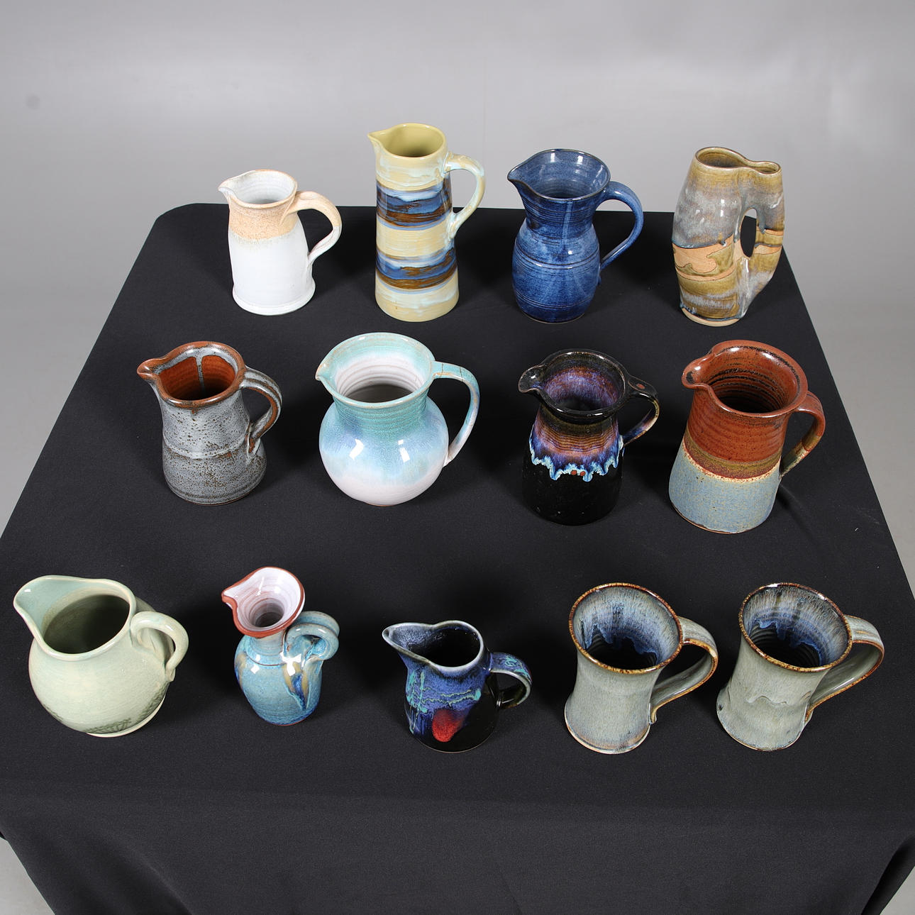 STUDIO POTTERY JUGS - INCLUDING JOHN HARLOW. Ceramics & Porcelain ...