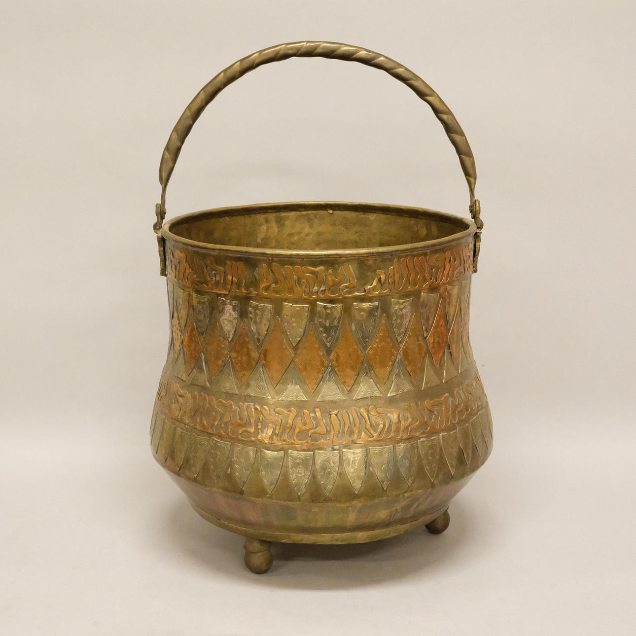 VESSEL WITH HANDLE, METAL. Silver & Metals - Pewter, Brass & Copper ...