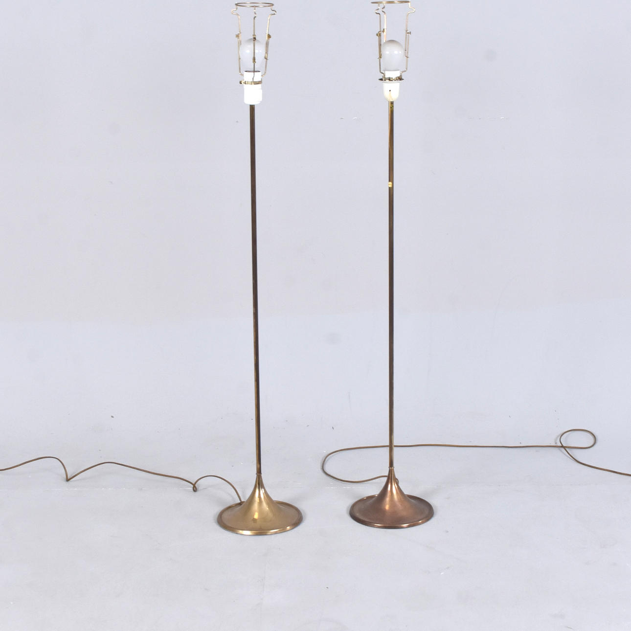 A pair of Bergbom floor lamps, model B-024, second half of the 20th ...
