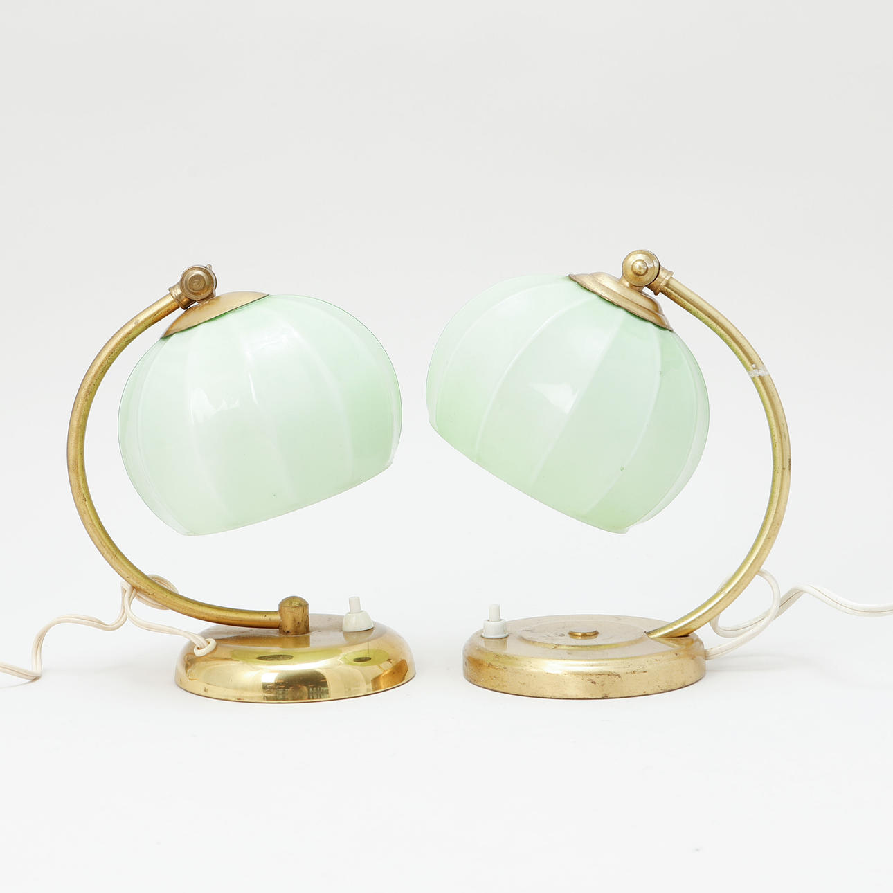 A pair of wall/table lamps, similar, 1940s. Lighting & Lamps - Wall ...