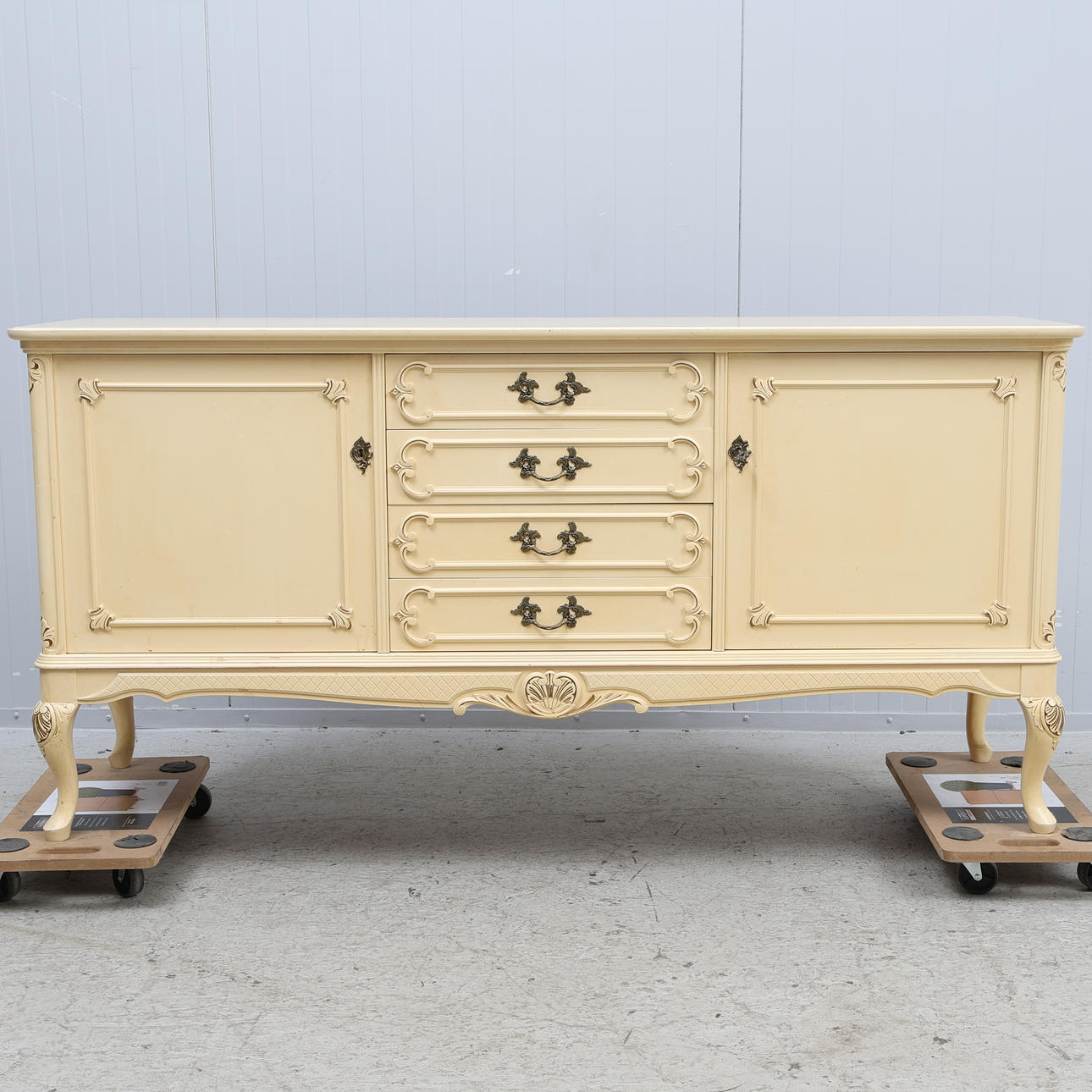 A bondrococo style sideboard, second half of the 20th century ...