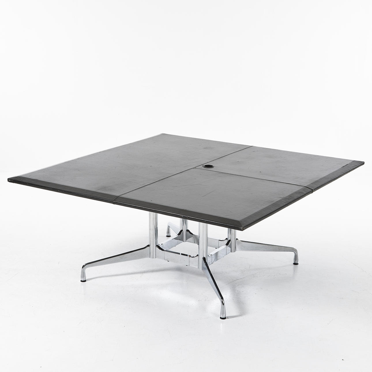 CHARLES AND RAY EAMES. Vitra. “Segmented tables” conference table base ...