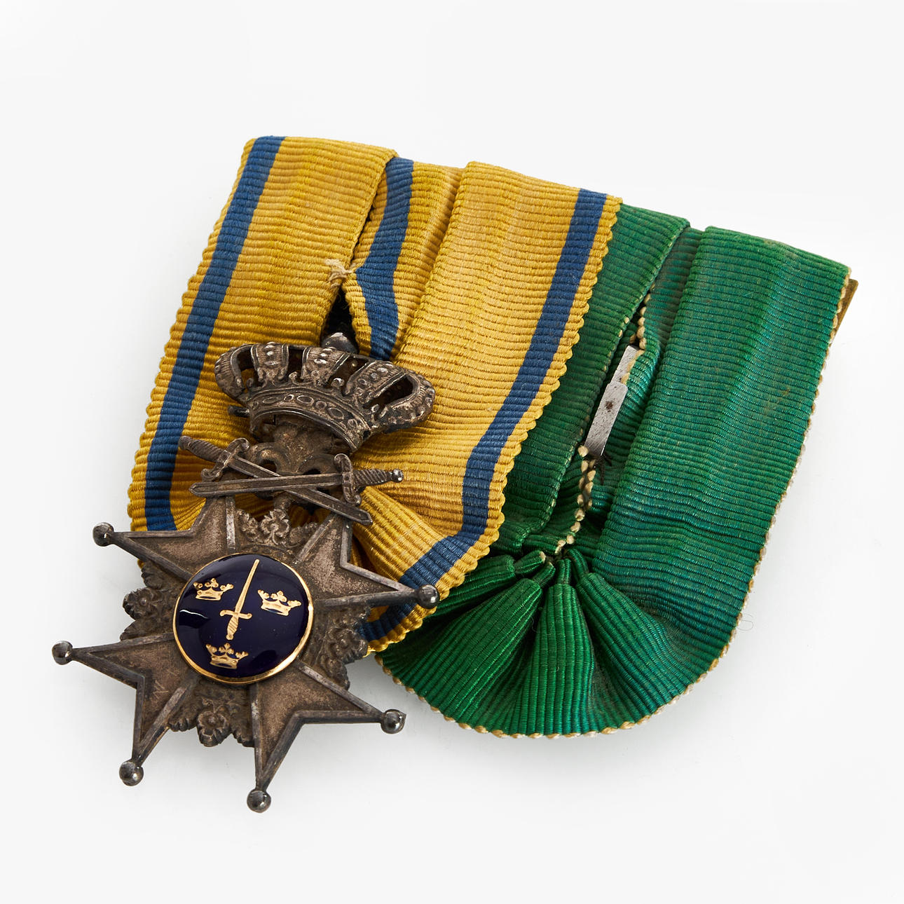 SWORD SIGN, silver and enamel, with ribbon. Coins, Medals & Stamps ...
