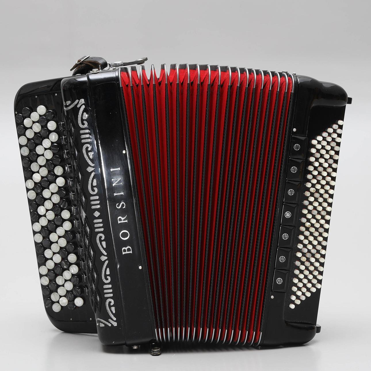 An accordion, Borsini, Italy, with cover. Collectables - Musical ...