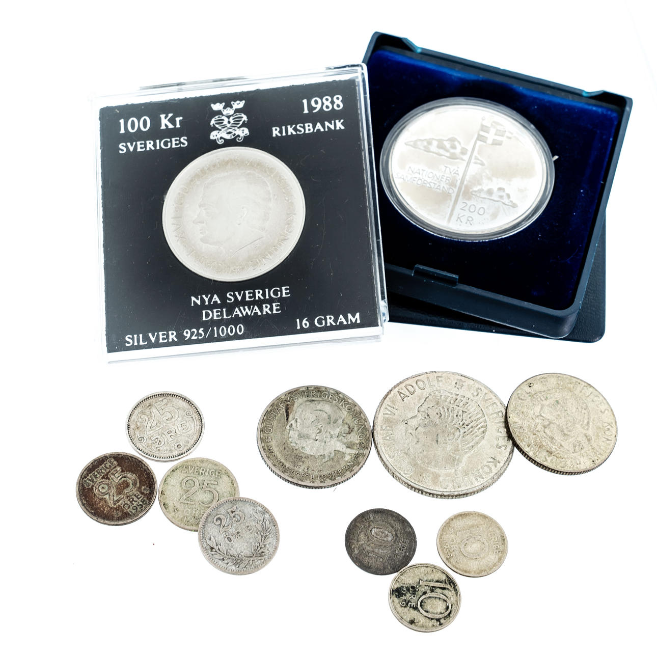 Coins, Sweden, Silver, 12 pieces. Coins, Medals & Stamps - Coins ...