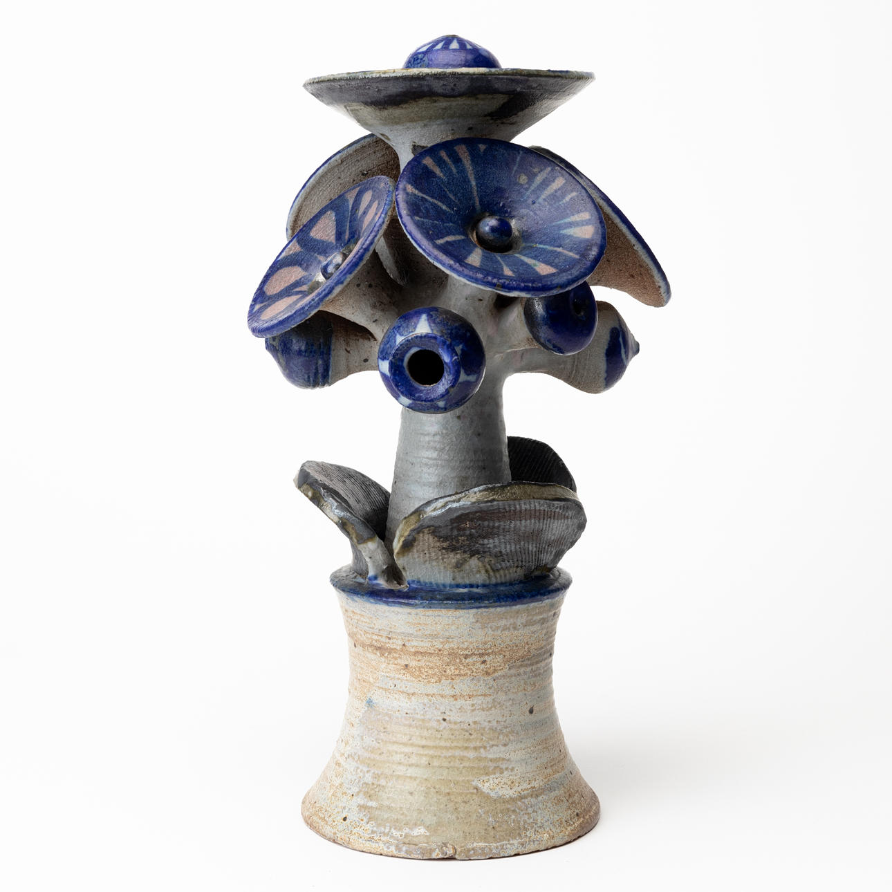 LISA LARSON. Sculpture, glazed stoneware, unique, tree/coral shaped ...