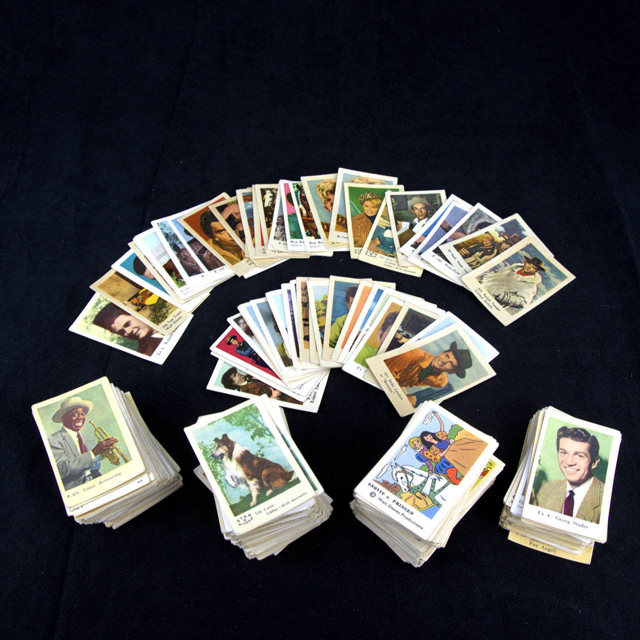 A collection card, so called “Filmisar”, about 320 pcs, 20th century ...
