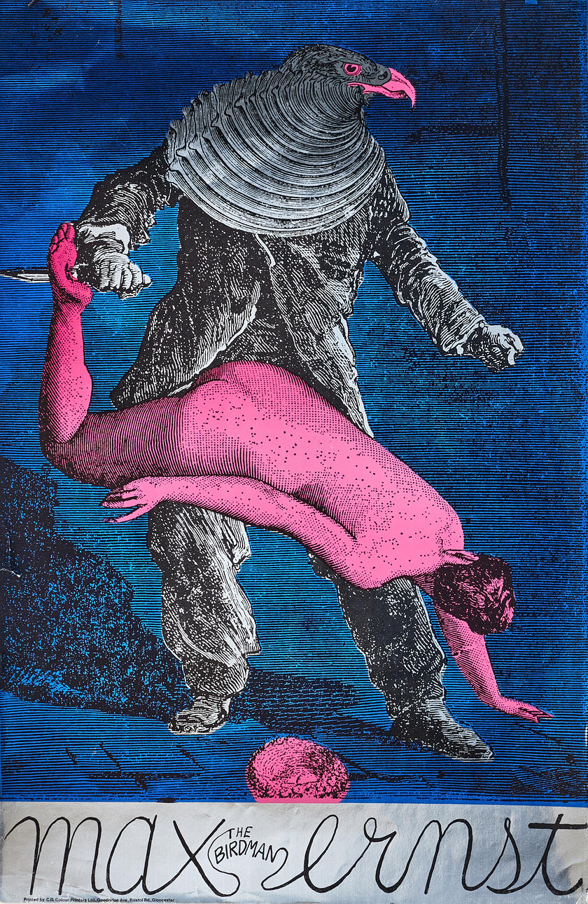 MARTIN SHARP ( AUSTRALIEN 1942-2013). Max "The Birdman" Ernst, 1967 ...