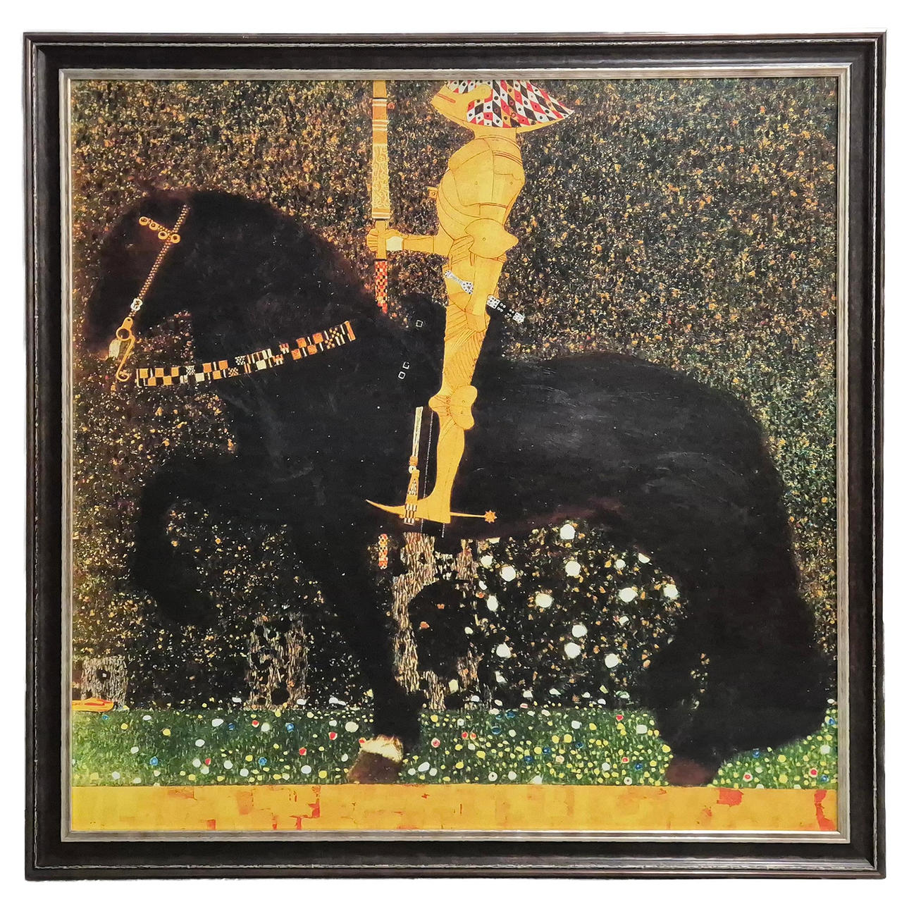 GUSTAV KLIMT. EFTER. LIVET ÄR EN KAMP (DEN GYLLENE RIDDAREN). Konst ...
