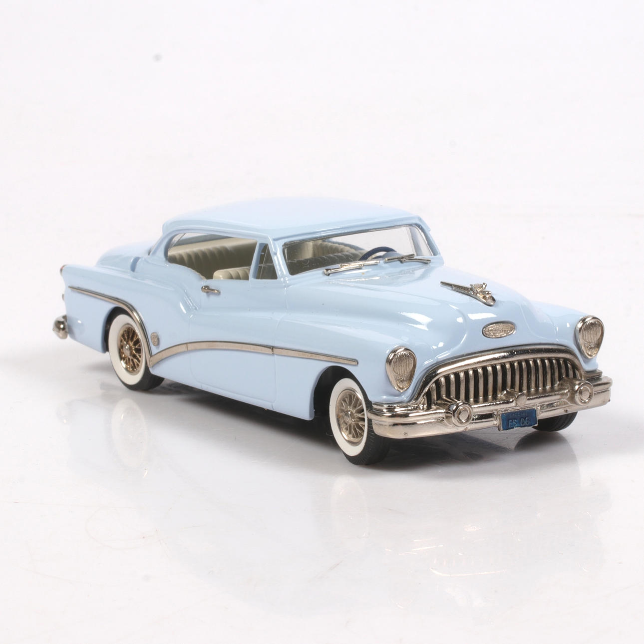 MODEL CAR, metal/resin, Buick Skylark Hardtop Prototype, 1953, Brooklin ...