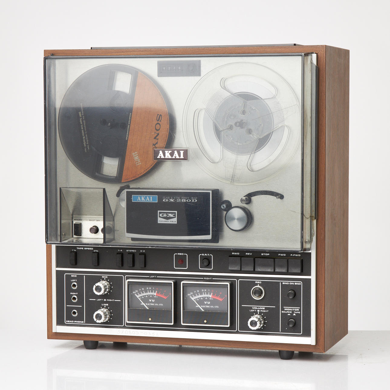 AKAI. Rullbandspelare, GX-280-D, ca 1972-1976, Stereo Tape Recorder ...