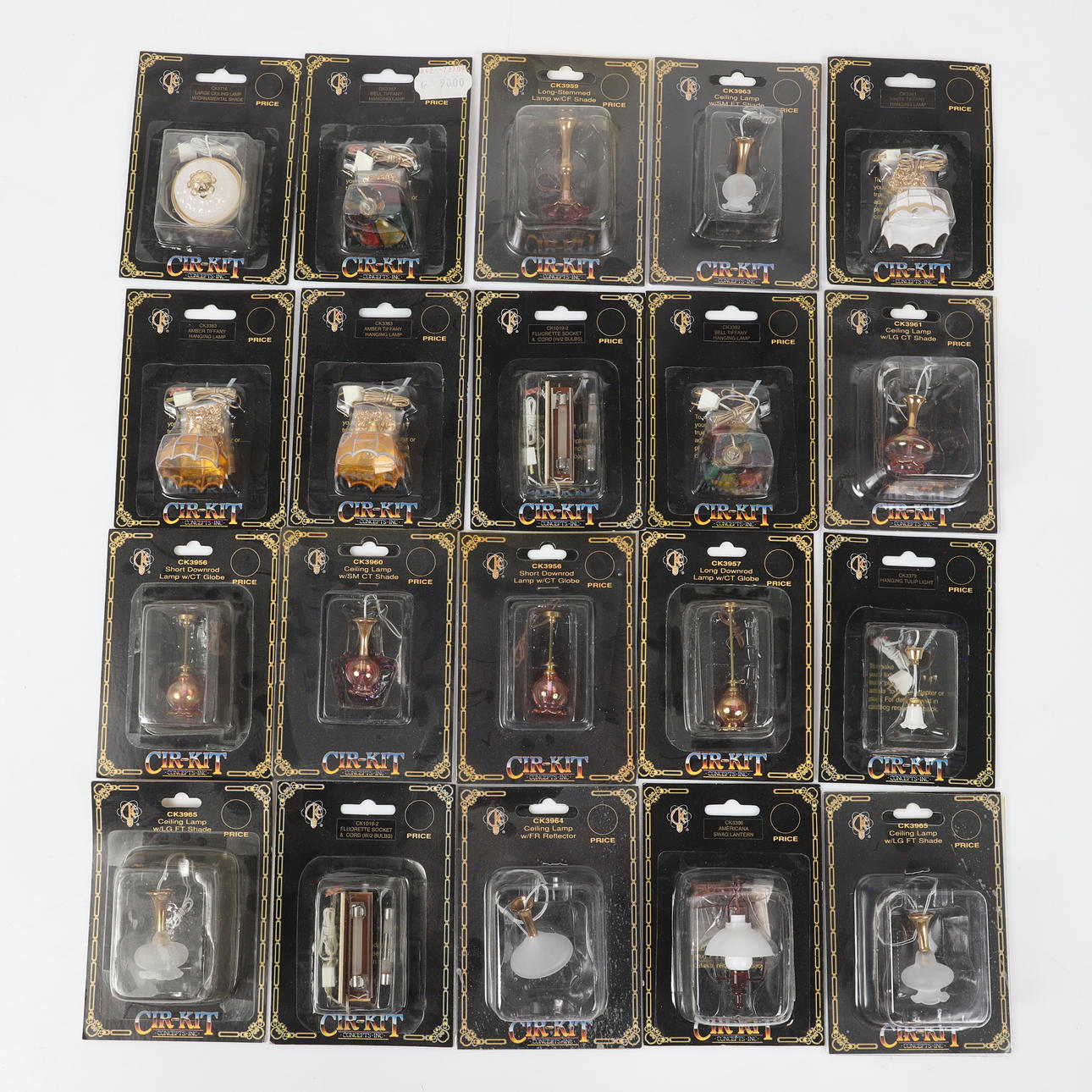 DOCK OR VIEWING CABINET MINIATURES, approx. 20 packs, CIR-KIT. Toys ...