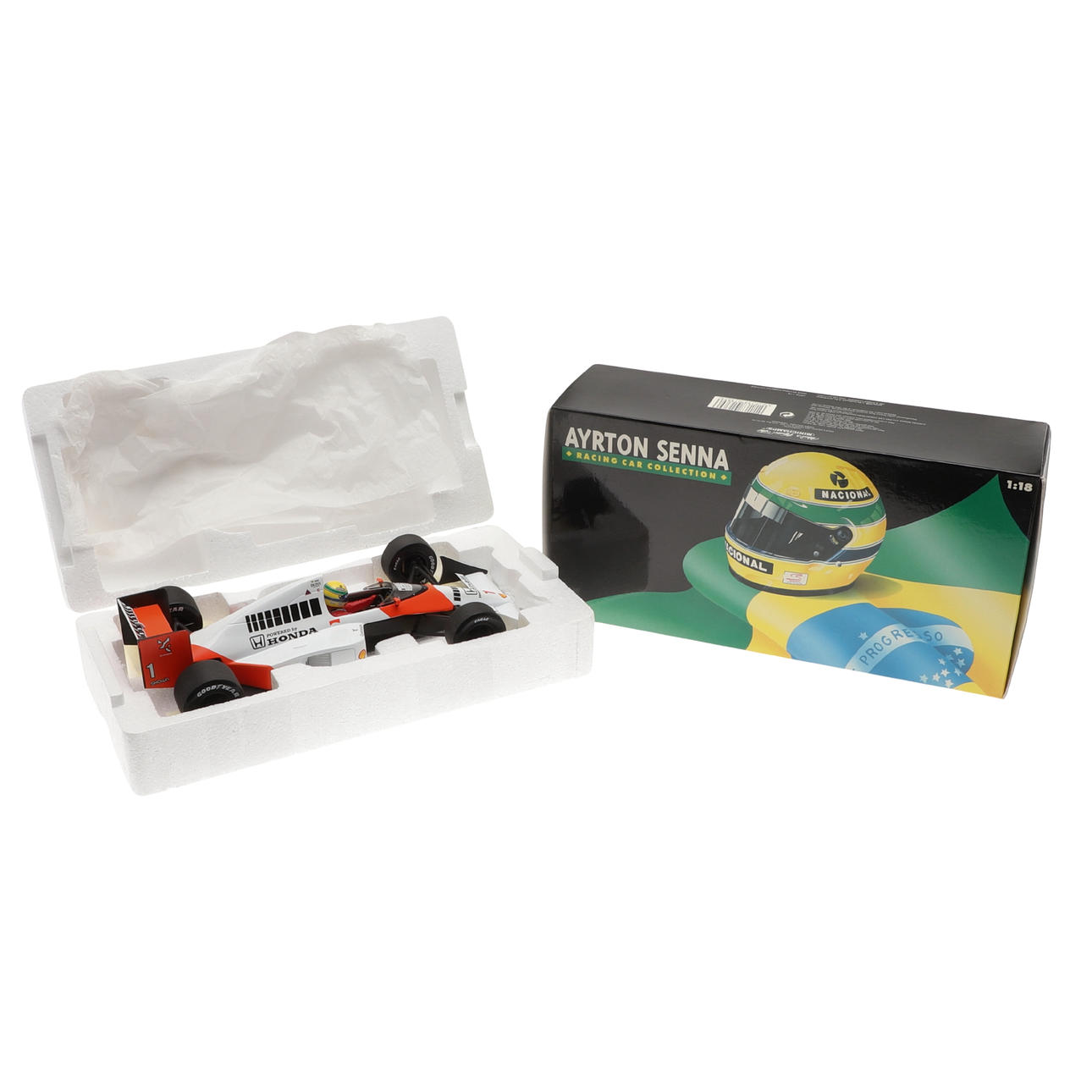 ARYTON SENNA FORMULA 1 CAR - MINICHAMPS. Toys - Model cars - Auctionet