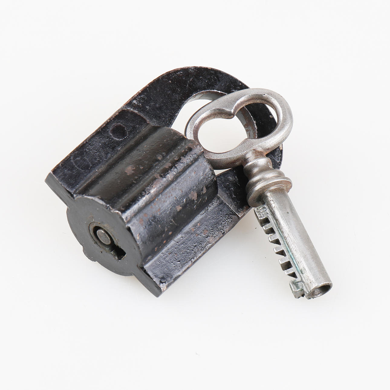 An iron pole lock, 19th century. Collectables - Technica & Nautica ...