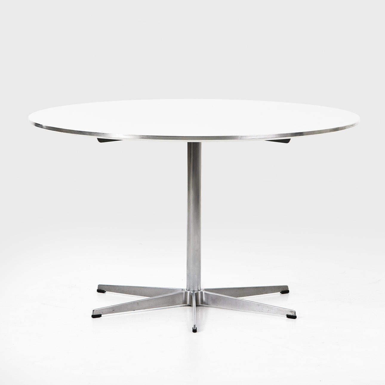 PIET HEIN, BRUNO MATHSSON, ARNE JACOBSEN, “Supercircle” dining table ...