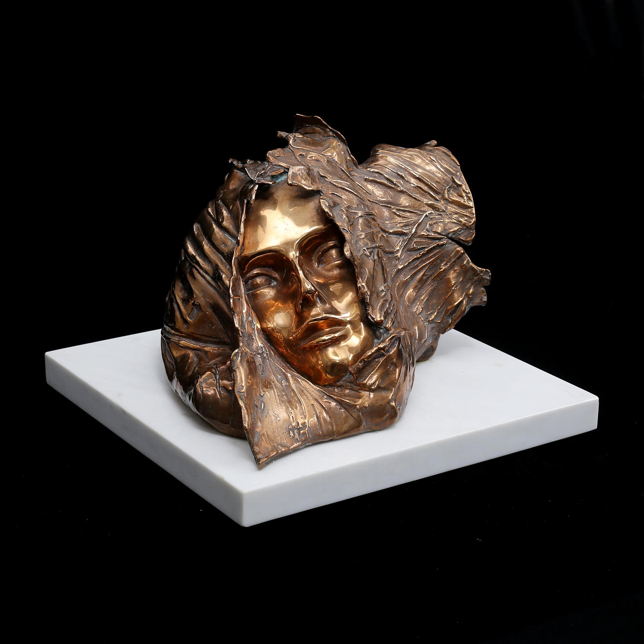 JENS-FLEMMING SØRENSEN. (1933 - 2017 Denmark). Sculpture of bronze ...