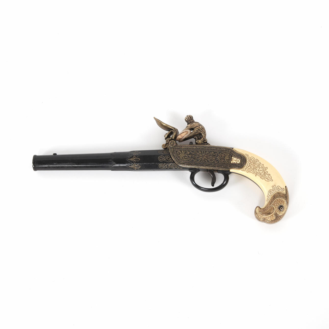 FLINTLOCK PISTOL, 18th century model, replica, mid 20th century ...