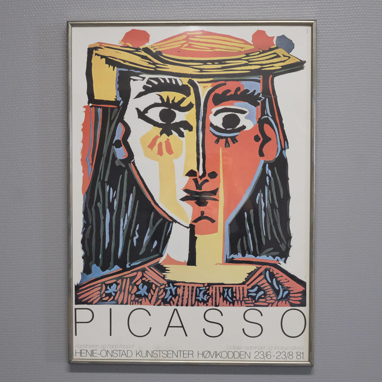 PABLO PICASSO EXHIBITION POSTER. Art - Engravings & Prints - Auctionet