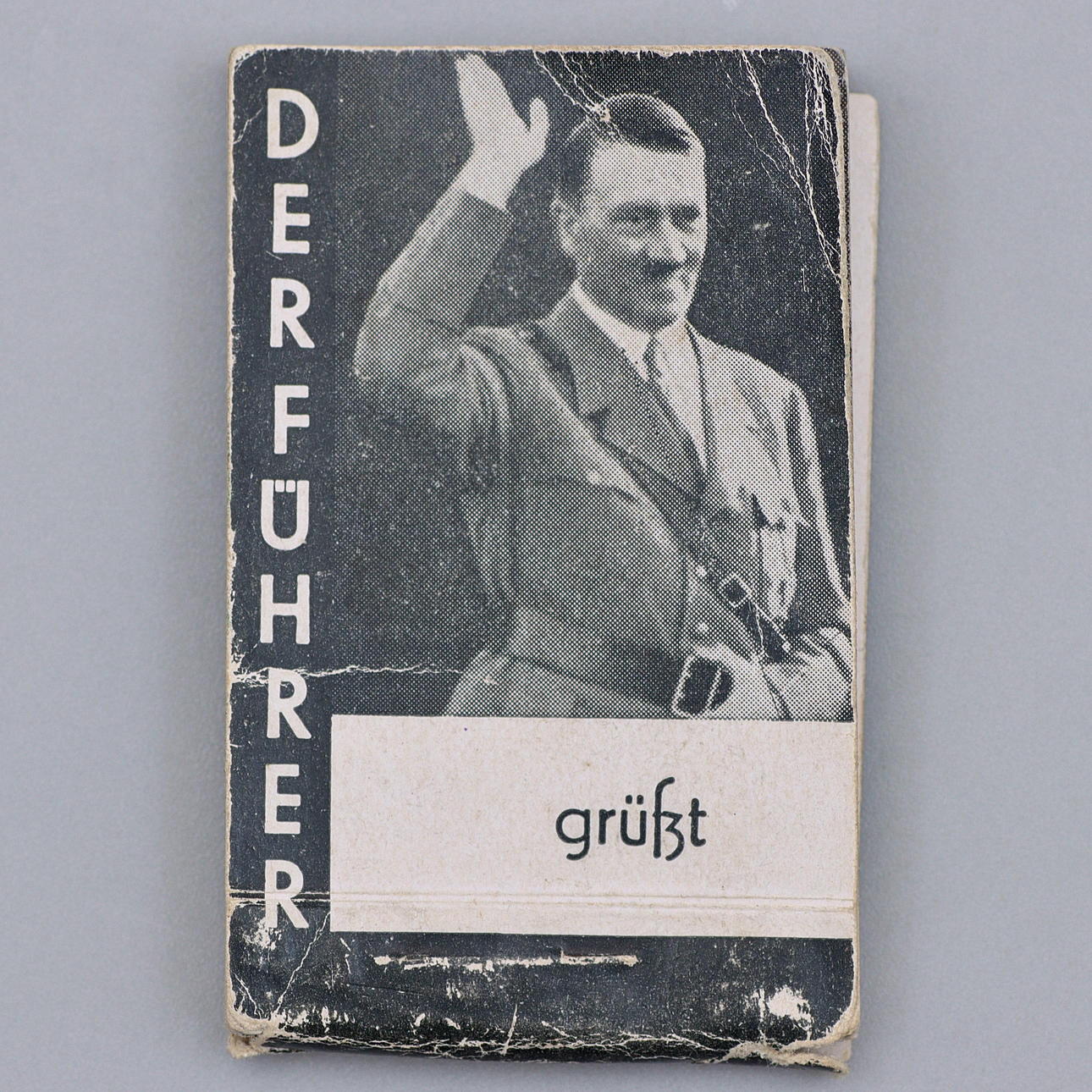 "DER FÜHRER grüßt" PROPAGANDA BOK, ADOLF HITLER, LITEN BOK (6,5X4CM ...