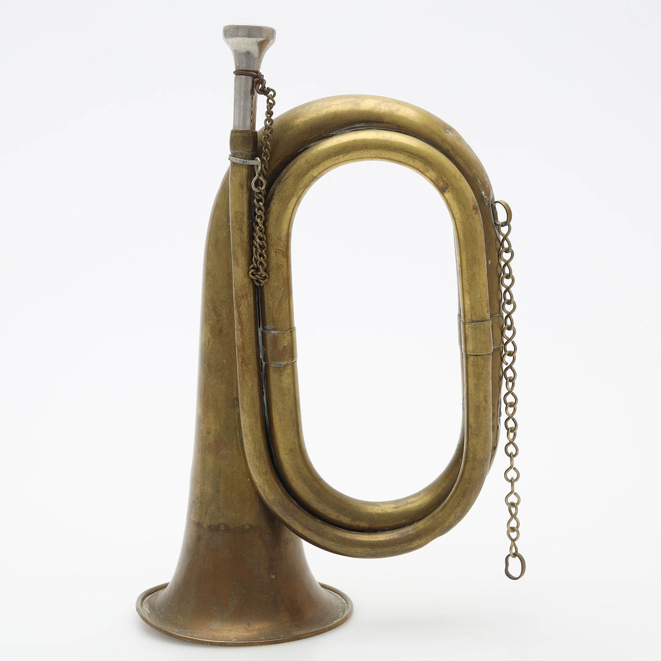 A brass bugle, marked with Olympics rings, Moscow, 1980. Collectables ...