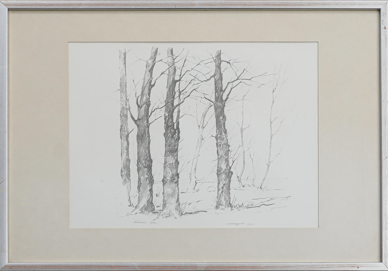 SVEN ERIK HELLQVIST. Lithograph, numbered 5/60, dated -67, signed. Art ...