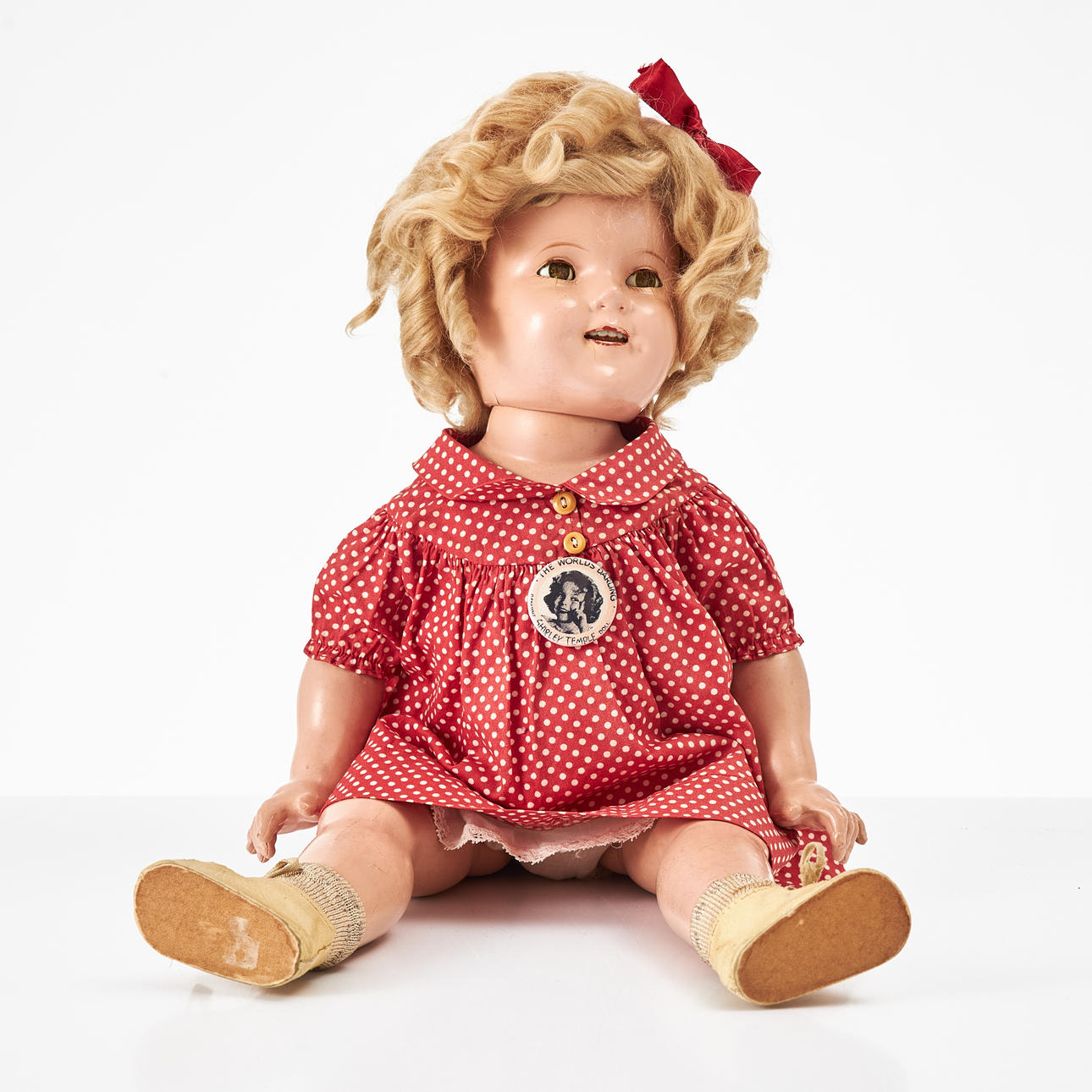 IDEAL PORTRÄTTPUPPE, SHIRLEY TEMPLE, 1930er Jahre. Spielzeug ...