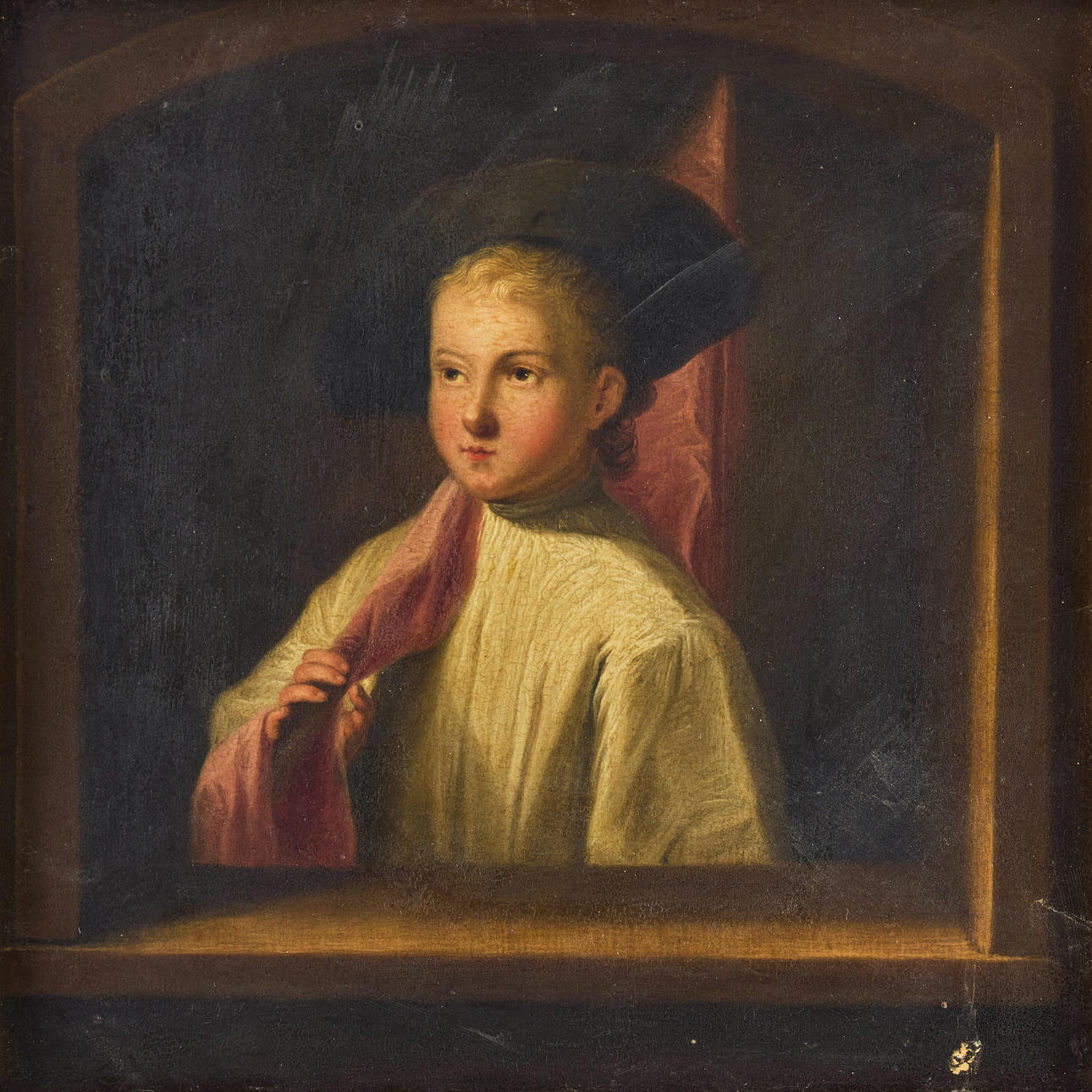 MELCHIOR BRASSAUW (ANTWERP 1709-1757). Attributed to. Muotokuva ...