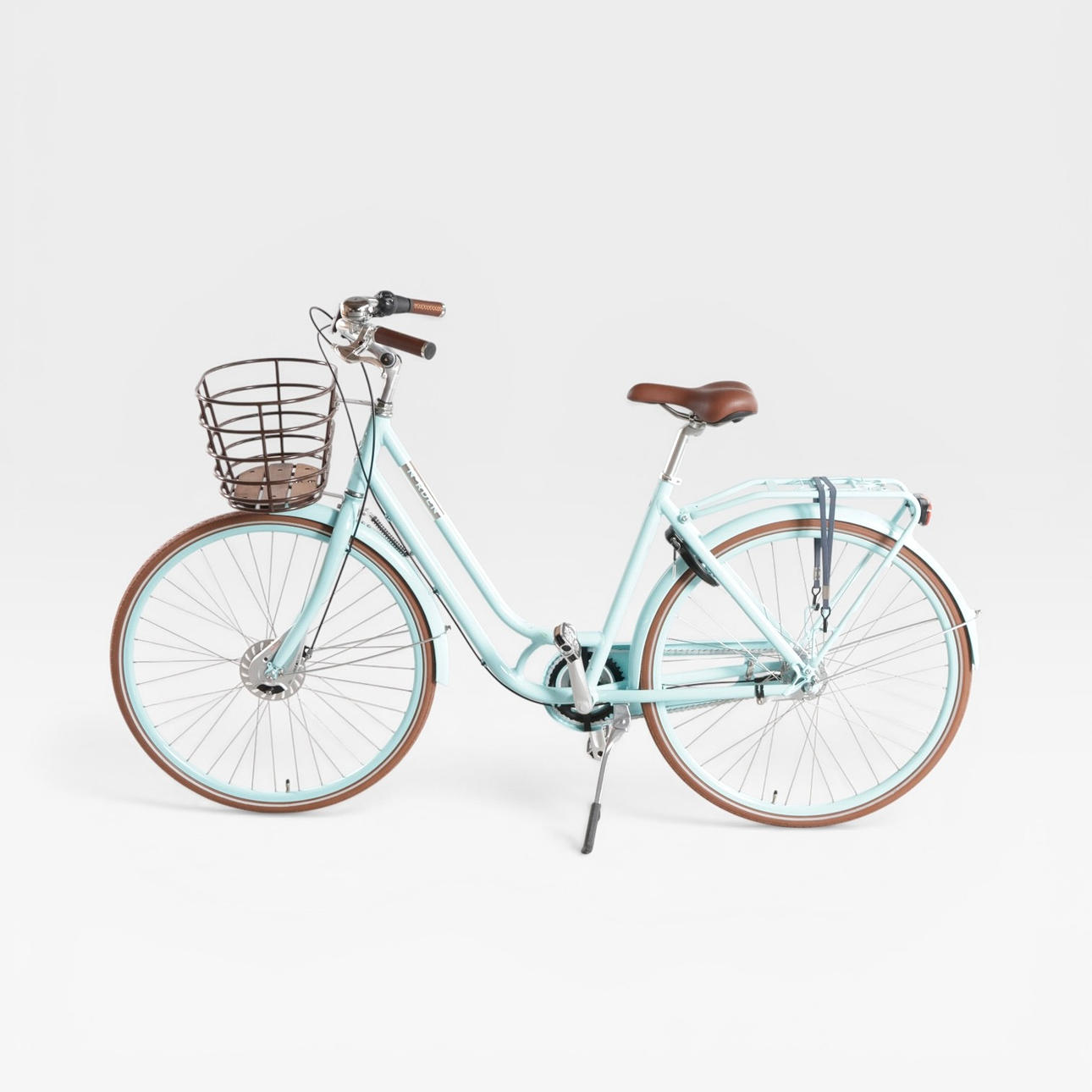NORDEN BIKES. ”Ellen” Retro N7, Turkos med bruna detaljer, ramstorlek ...