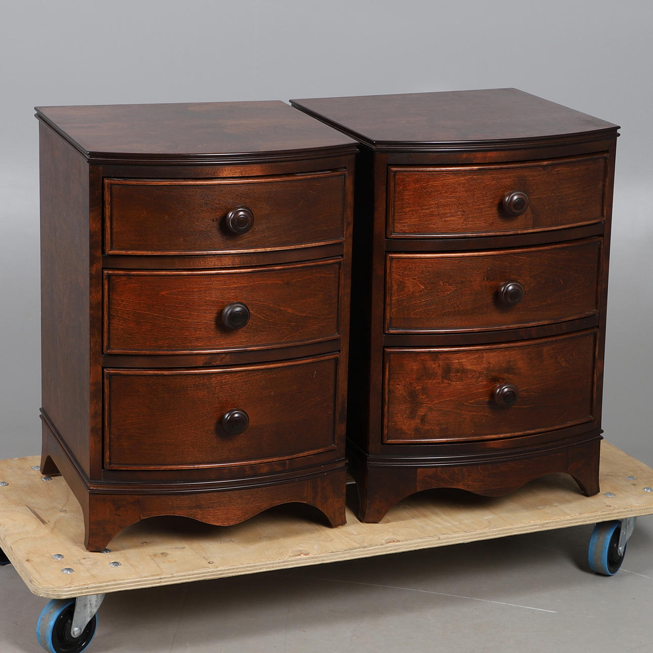A PAIR OF REPRODUCTION BEDSIDE DRAWERS, LAURA ASHLEY. Furniture - Other ...