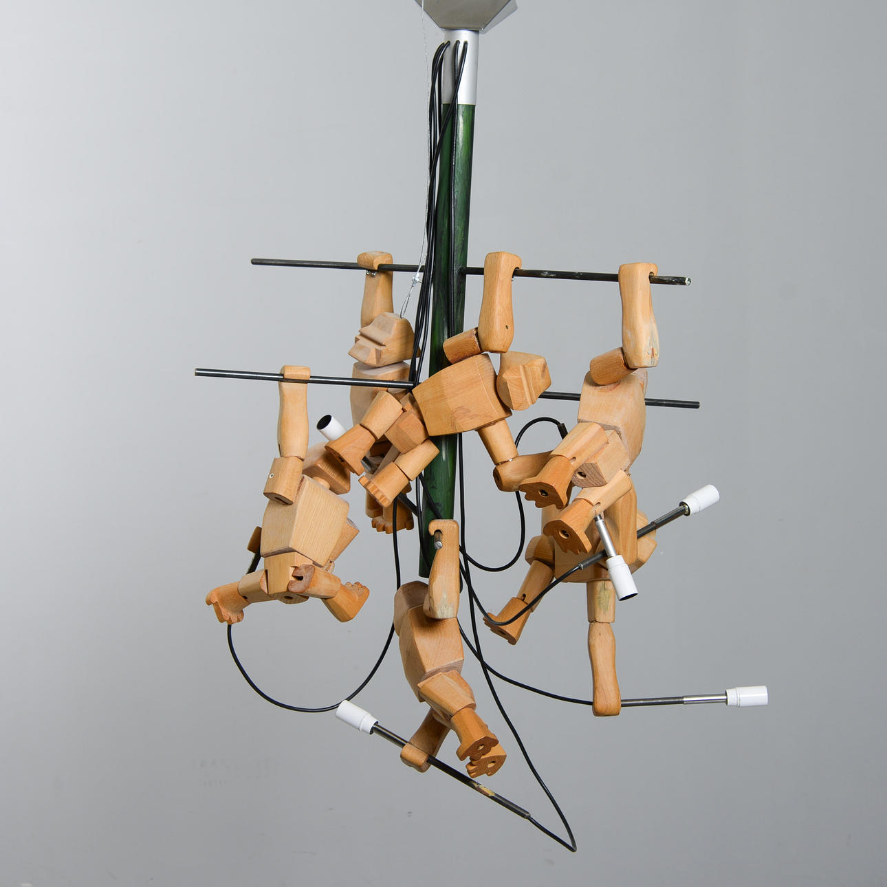 A ceiling lamp with sculpture “Hanno The Gorilla”, David Weeks Studio ...