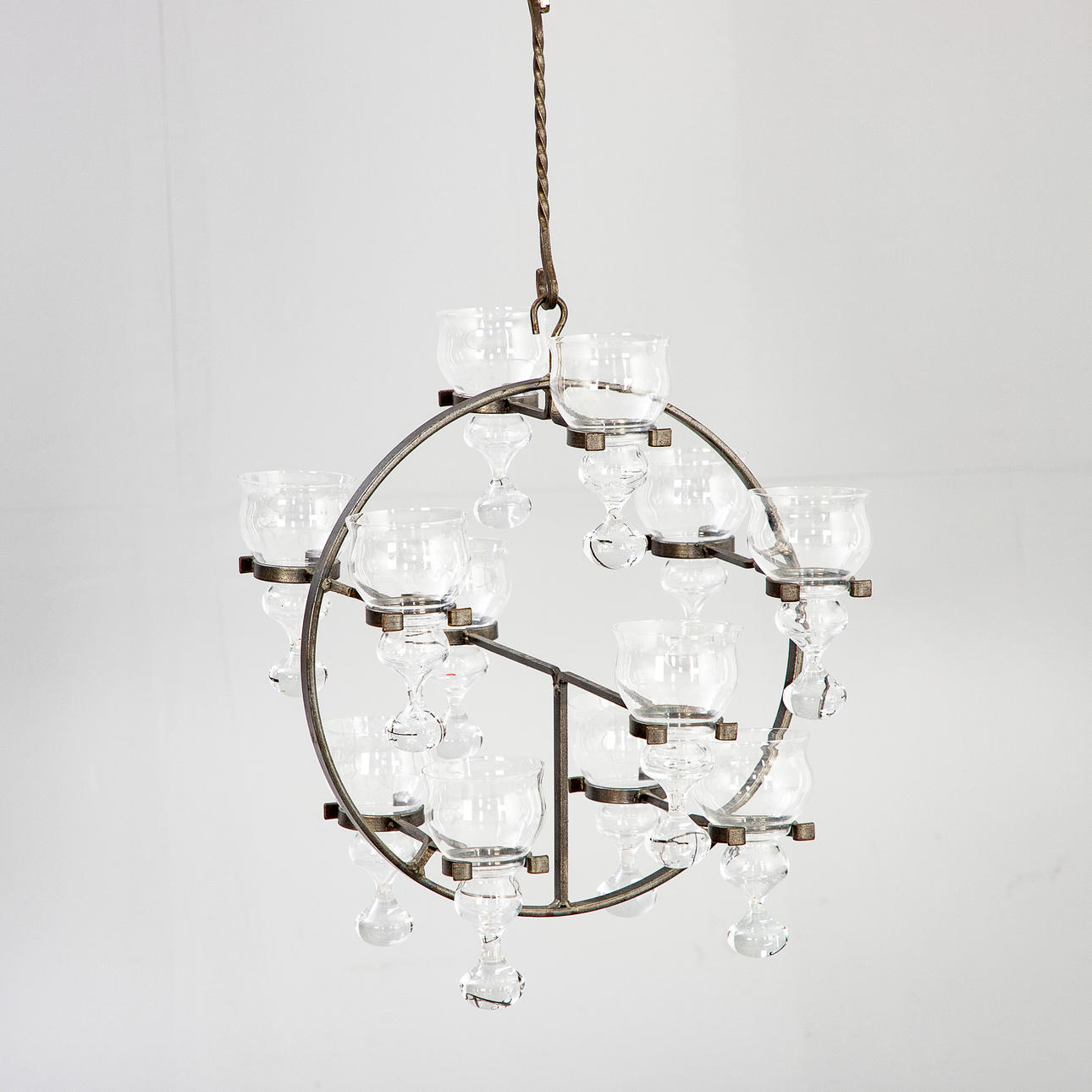 Kerzenleuchter Hangend Mit Glas